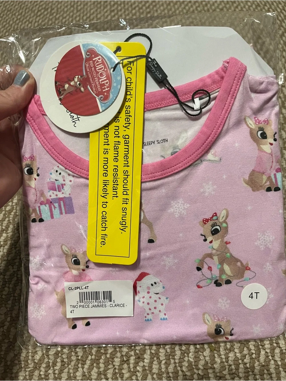 The Sleepy Sloth | Pajamas | Girls 4t The Sleepy Sloth Bamboo Clarice ...